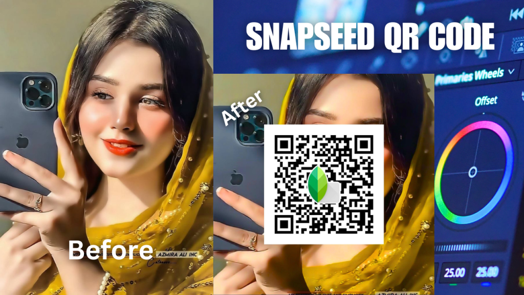 (1800+) Snapseed QR Code for Attractive Photo Editing 2025 - Snapseed ...